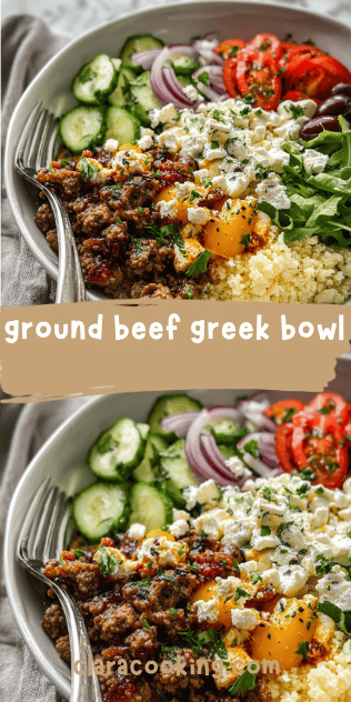 Flavor-Packed Ground Beef Greek Bowl Recipe You Need to Try