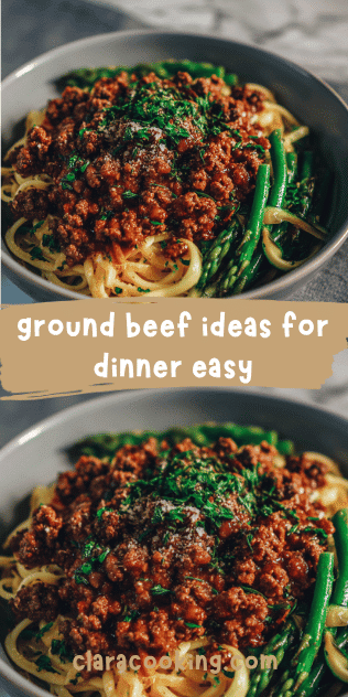 10 ground beef ideas for dinner easy