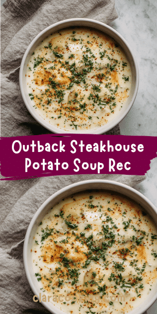 Creamy Comfort in a Bowl Outback Steakhouse Potato Soup Recipe Revealed